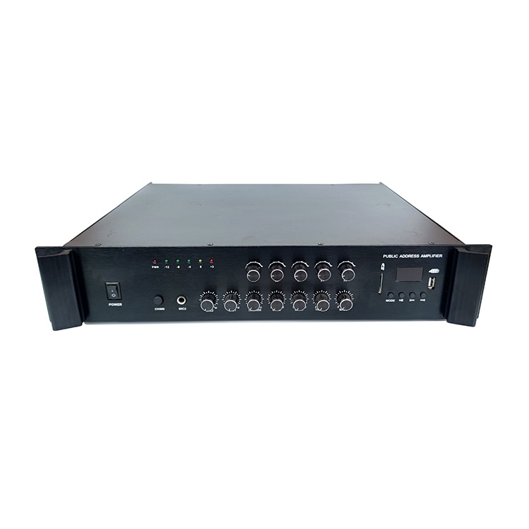 High Power PA System Multi-Zone Amplifier
