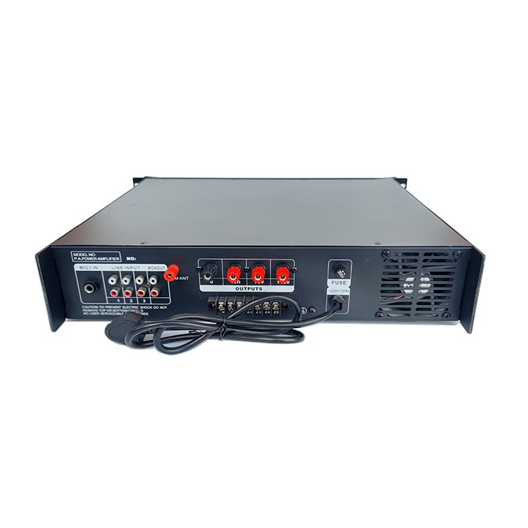 High Power PA System Multi-Zone Amplifier