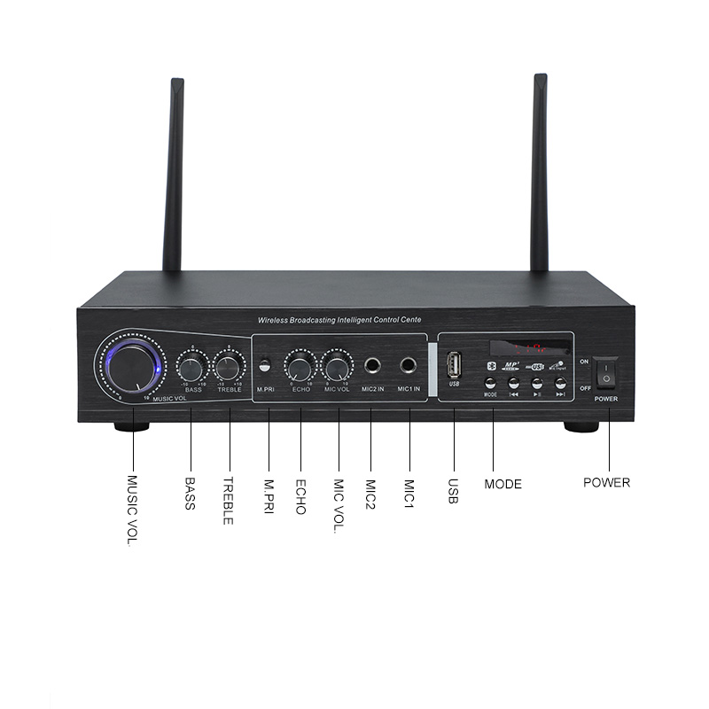 Wireless Broadcasting Intelligent Control Center Radio Transmitter
